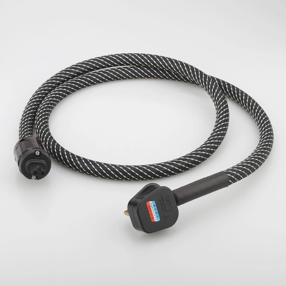 Audiocrast P101 Uk Power Cable With C7 Iec Figure 8 Iec Uk Power Cable ...