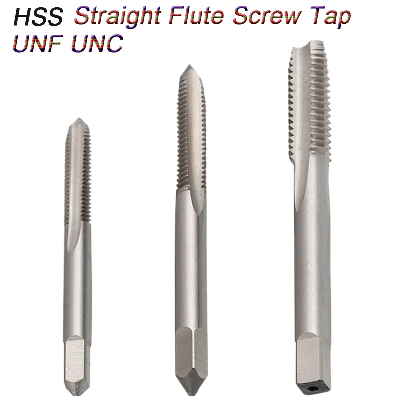 Steel-American-Standard-HSS-UNC-UNF-Machine-Plug-Thread-Screw-Taps-and ...
