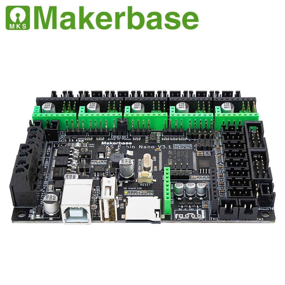 Makerbase MKS Robin Nano 32Bit Control Board 3D Printer, 54% OFF