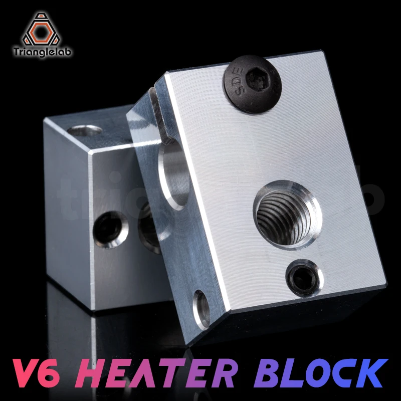 Trianglelab 3D printer parts V6 Heater Block for Sensor Cartridges for ...