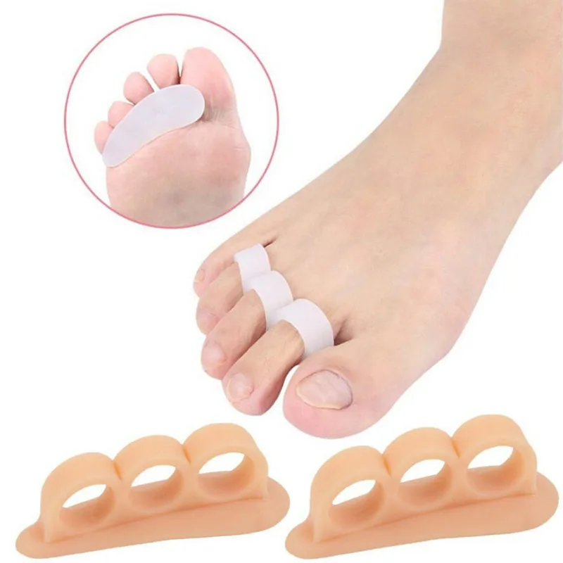 1Pair-Silicone-Gel-Hammer-Toe-Straightener-Corrector-for-Curled-Toes ...