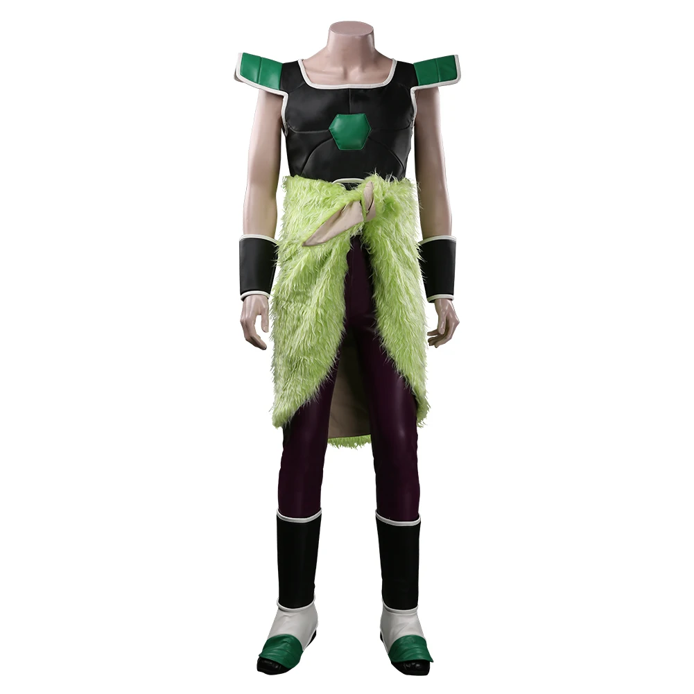 Anime Dragon Ball Super Broli Cosplay Costume Full Set - AllCosplay.com