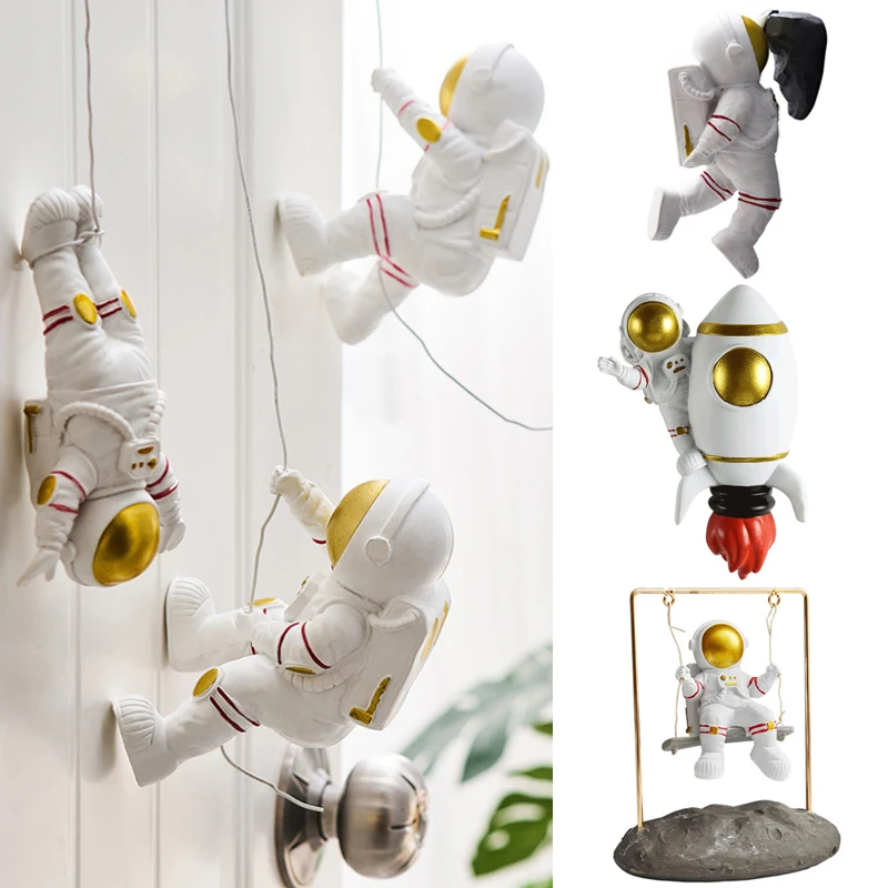 Nordic-Wall-Decoration-Astronaut-Statue-Wall-Shelves-Space-Man-Home ...