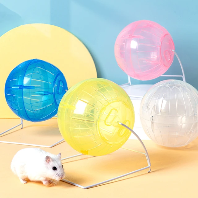 Hamster Running In Ball
