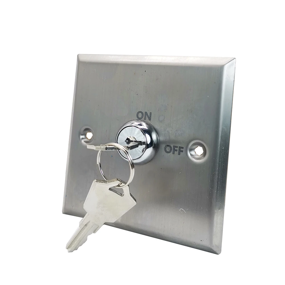 Double-NO-NC-COM-Stainless-Steel-Emergency-Key-Door-Lock-Release-Exit ...