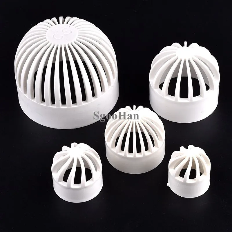 1-20Pcs-PVC-Round-Air-Duct-Vent-Cover-Breathable-Cap-Lsolation-Net-Fish ...