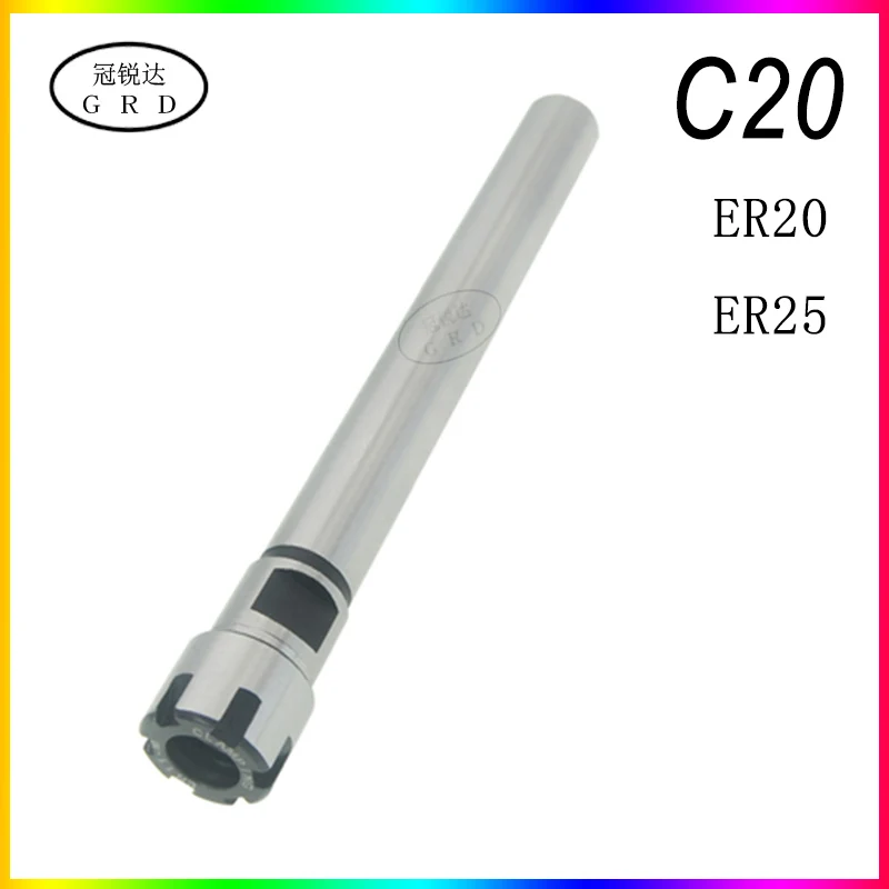 C20 ER extension rod ER16 ER20 ER25 100L 150L 200L Milling machine CNC ...