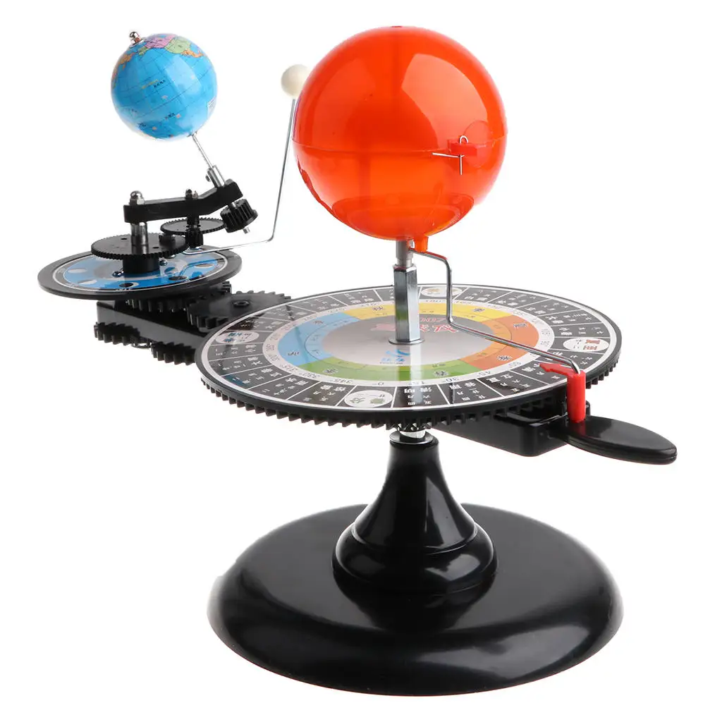 Sistema solar sol terra lua planetário ciência astronomia modelo natal ...