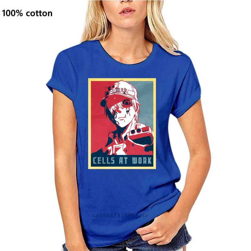 Anime Cells At Work White Blood Cell Political Graphic Print Short ...