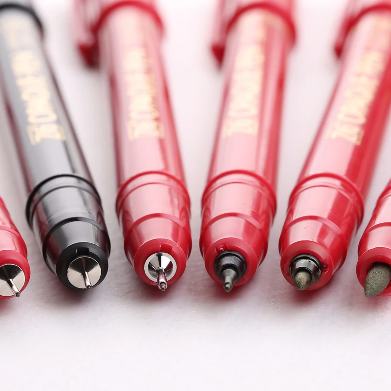 3pcs-lot-Japan-Kuretake-Zig-Opaque-Pen-Red-Super-Fine-SF-0-05mm-UF-0 ...