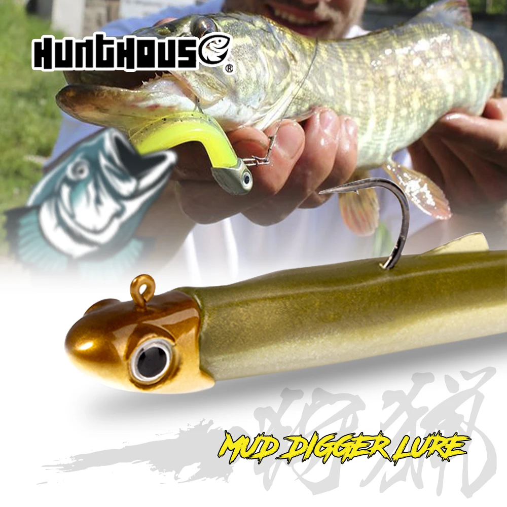 Hunthouse-Fishing-Soft-Lure-Crazy-Eel-for-Bass-and-Pike-Loja-oficial ...