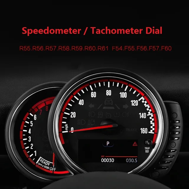 Car Styling Speedometer Tachometer Dial Sticker for Mini Cooper JCW F54 ...