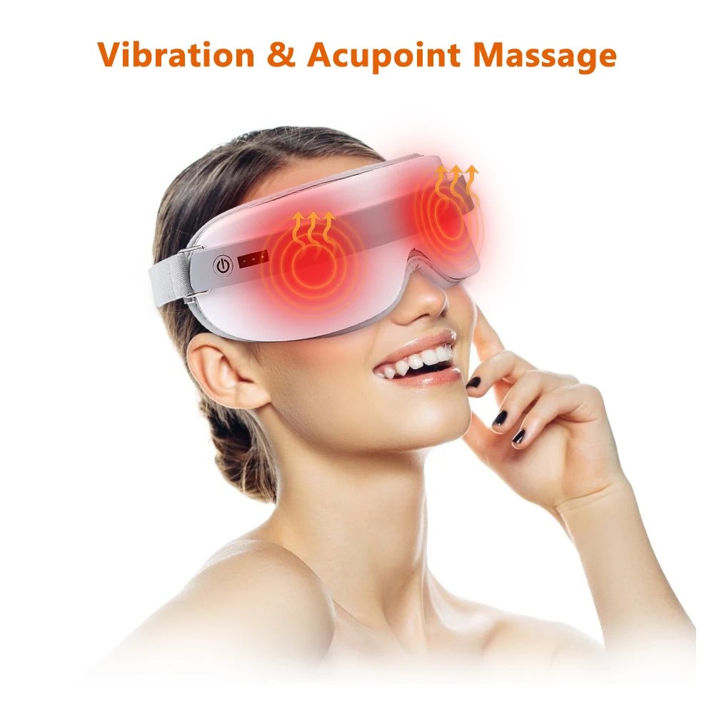 Couleur Masseur oculaire électrique intelligent avec Bluetooth ...