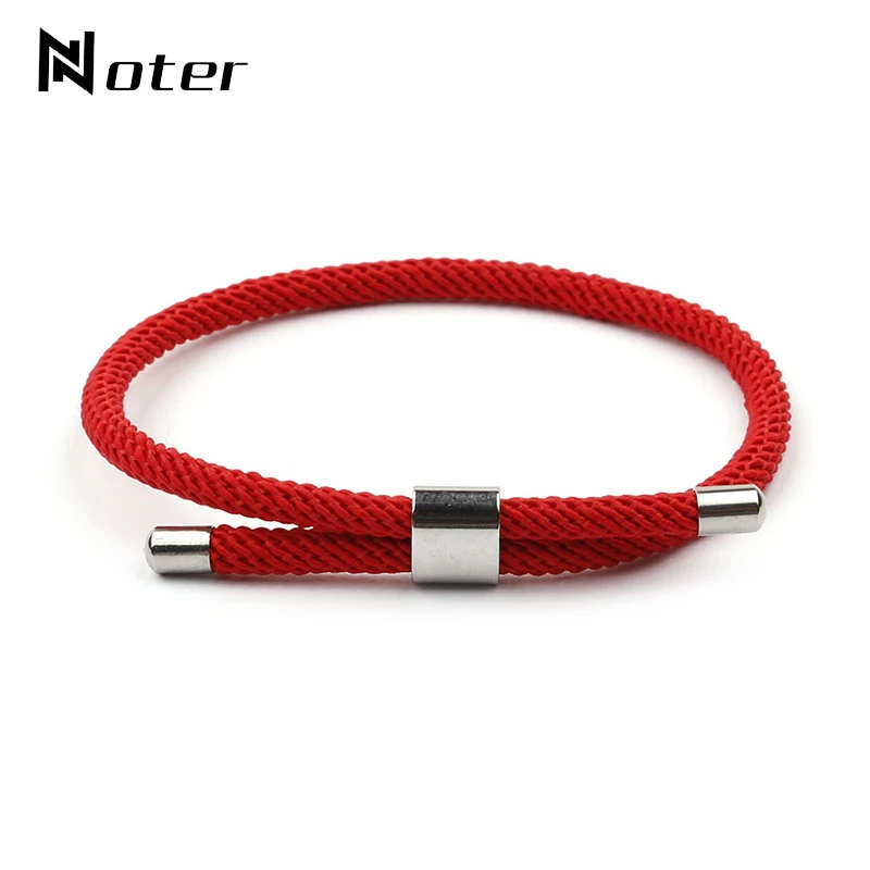 Noter Red Thread Bracelet For Men Women Minimalist Umbrella Rope Weave ...