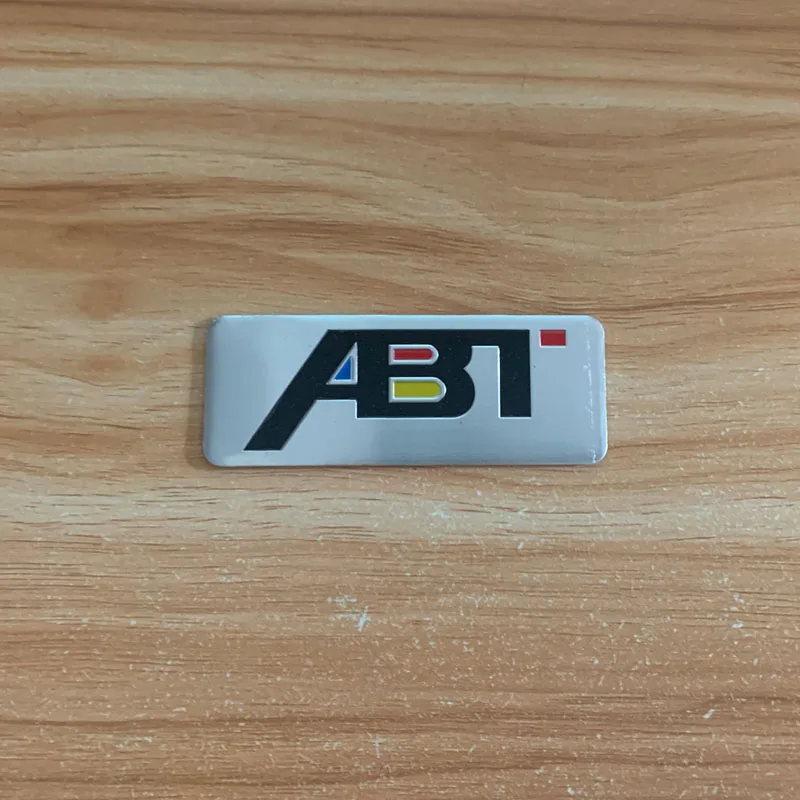 Aluminum Stickers for ABT Modification emblem Car sticker for ...