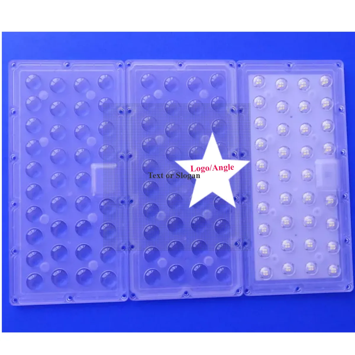 2x2 10 Degree Narrow Beam Led Lens For 5050 Lens Module - Buy 10 Degree ...