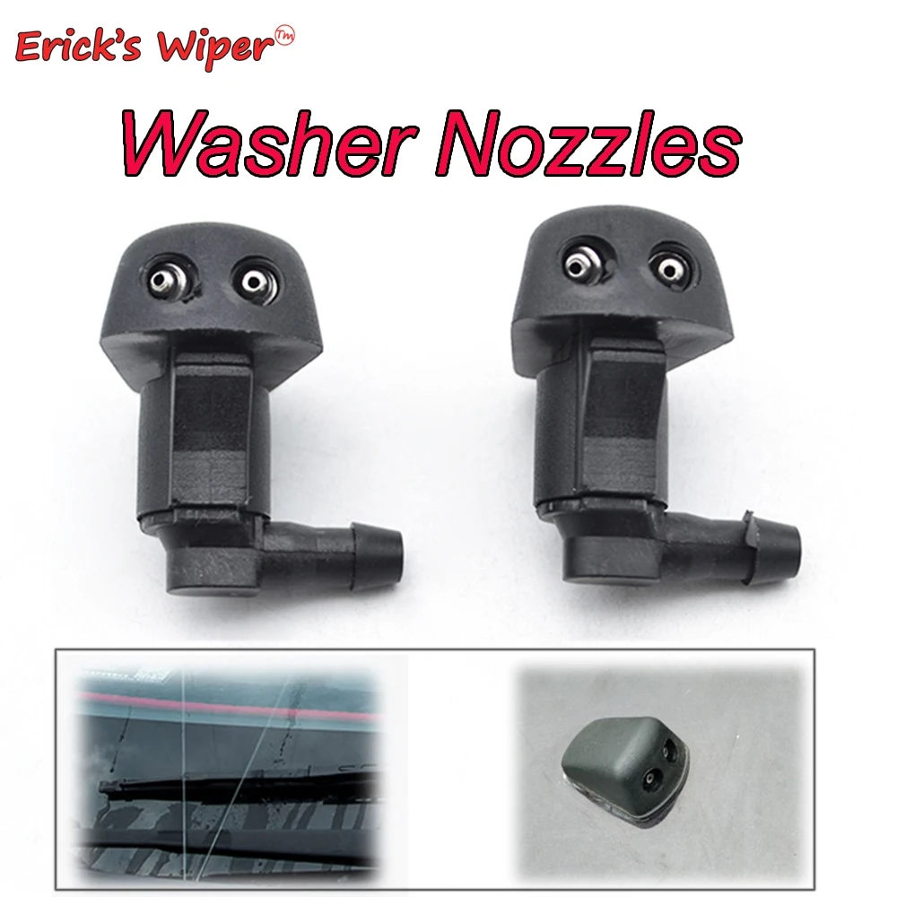 Erick's Wiper 2Pcs Front Windshield Wiper Washer Jet Nozzle For Toyota ...