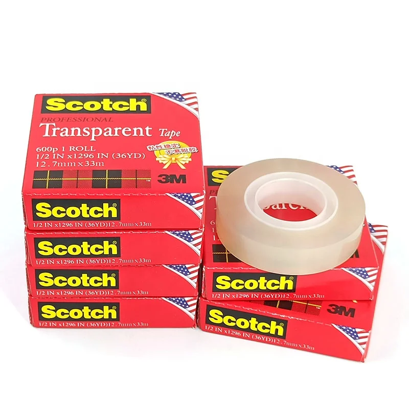 3M-600P-Transparent-Tape-Testing-Without-Trace-Adhesive-Tape-For ...