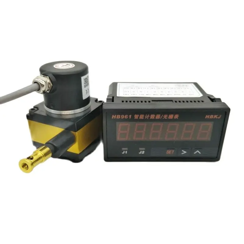 1000mm Linear Draw Wire Encoder Distance Measuring Cable Motion ...