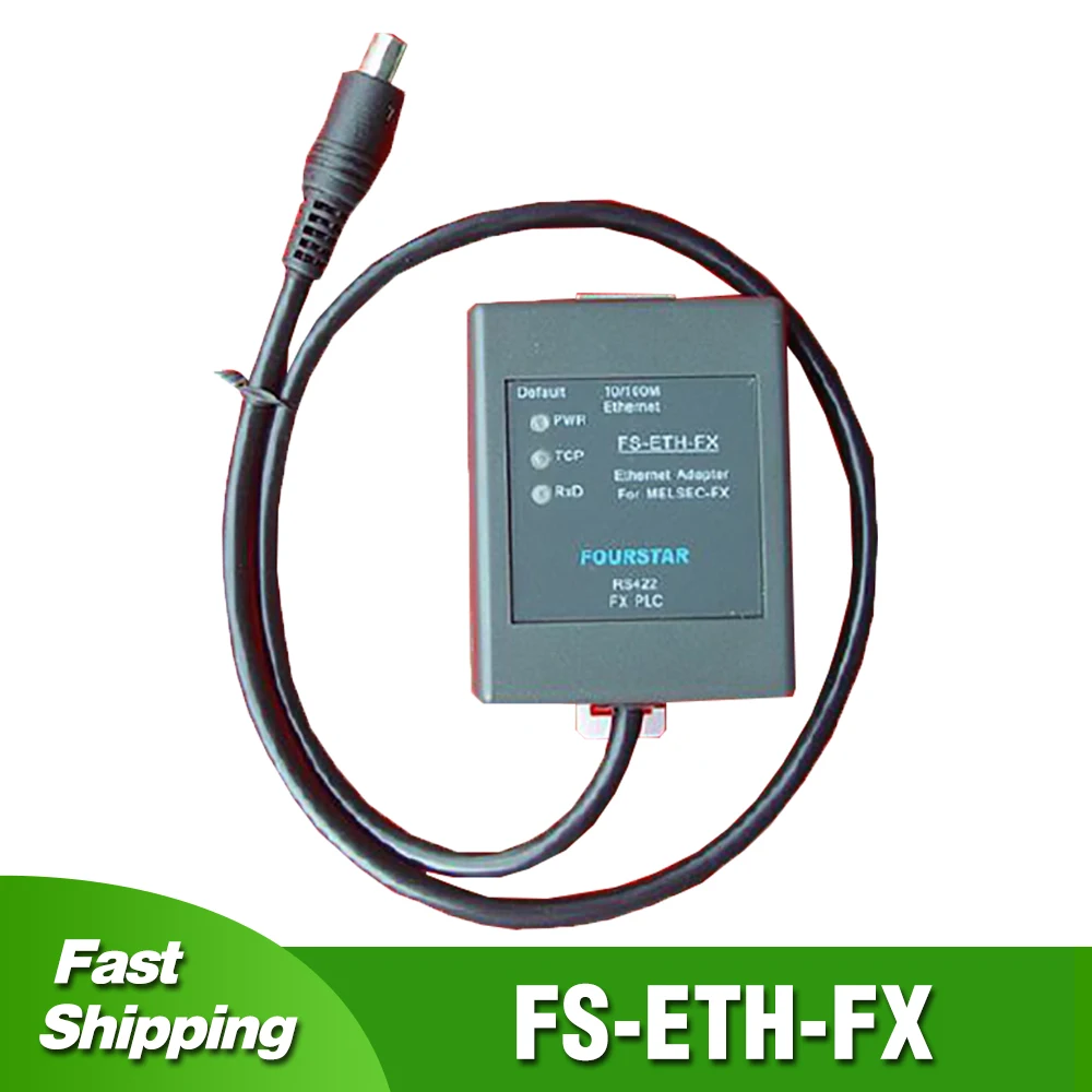 FS ETH FX Programming Cable for Mitsubishi FX Series PLC Serial Port to ...