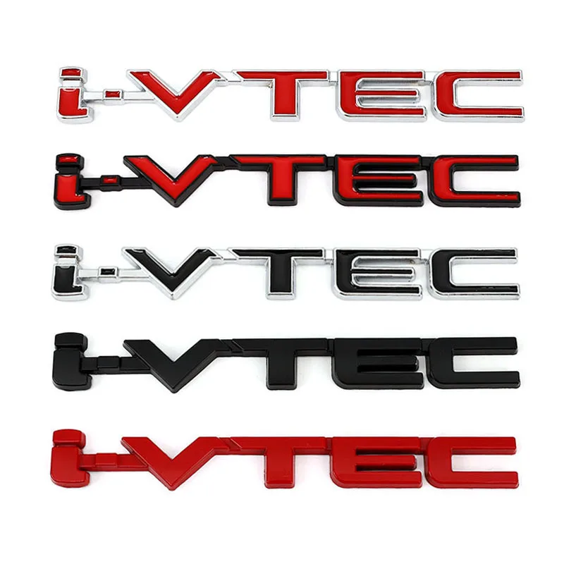3d Vtec Logo Metal Emblem Badge Decals Car Sticker For Honda City Cb400 ...