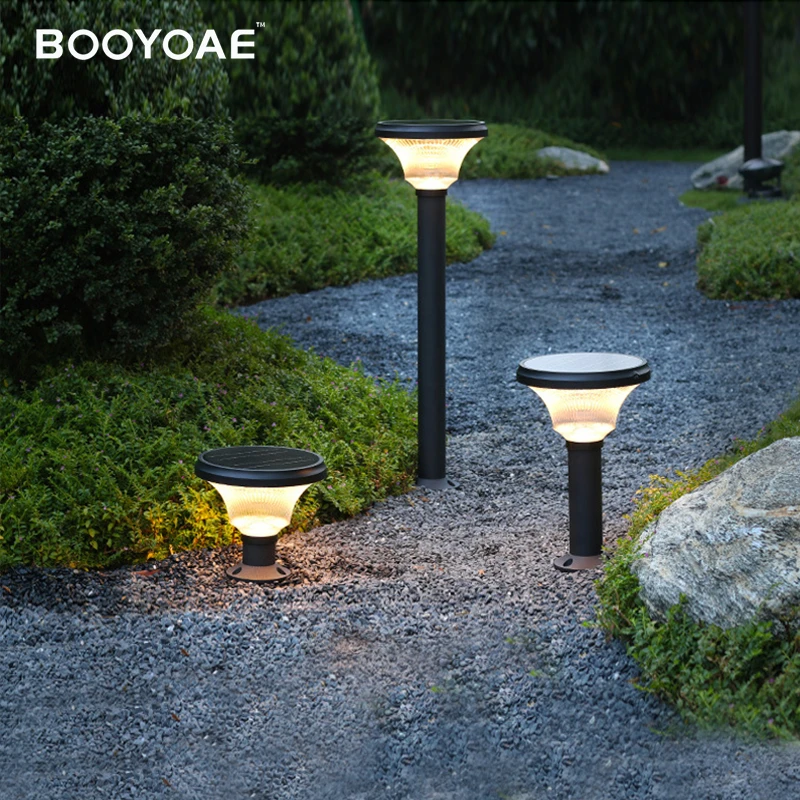 Solar Lawn Lamp Outdoor Led Stigma Lamp Glowing Free Of Electricity ...