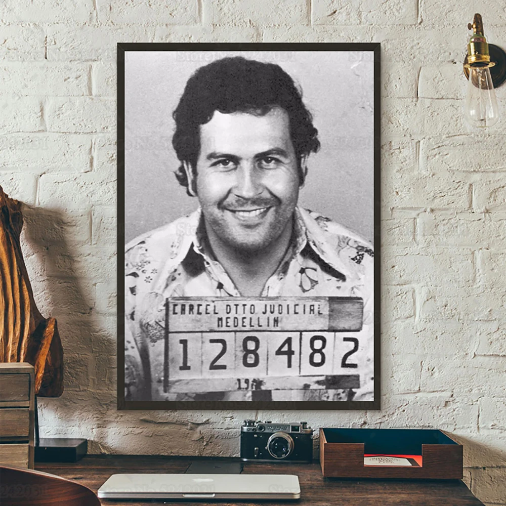 Legend Pablo Escobar Poster Colombian Drug Lord Escobar Canvas Painting ...