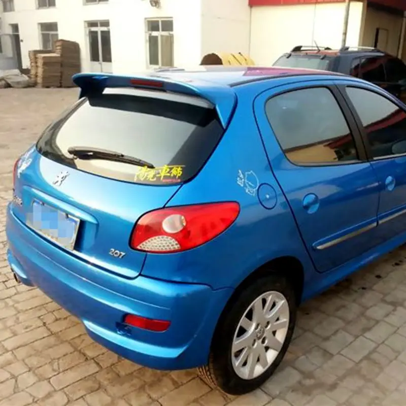 UBUYUWANT For peugeot 206 207 ABS spoiler car tail wing decoration rear ...