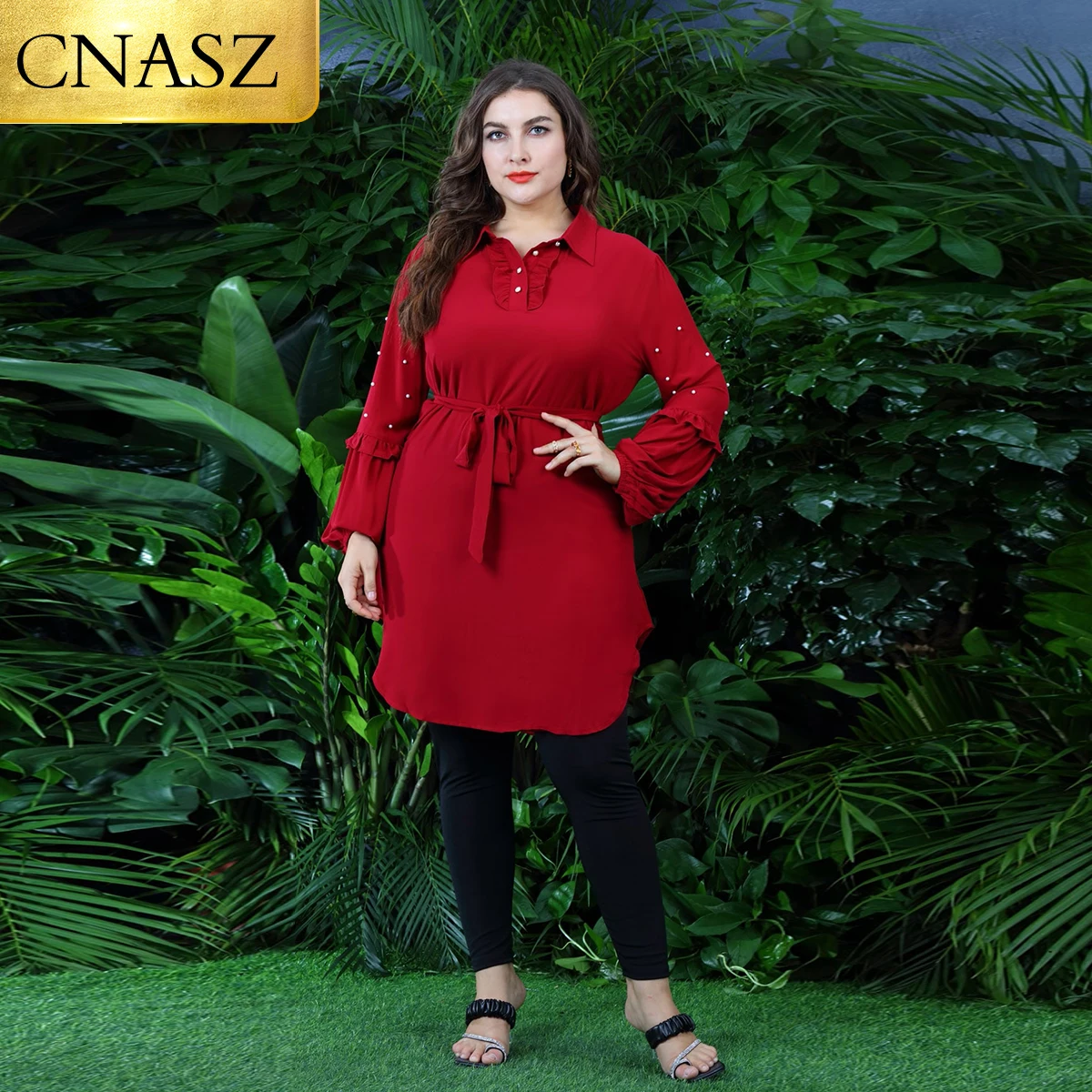 Muslim-Tops-Long-Sleeve-Chiffon-Tops-Islamic-Clothing-Women-Plus-Size ...