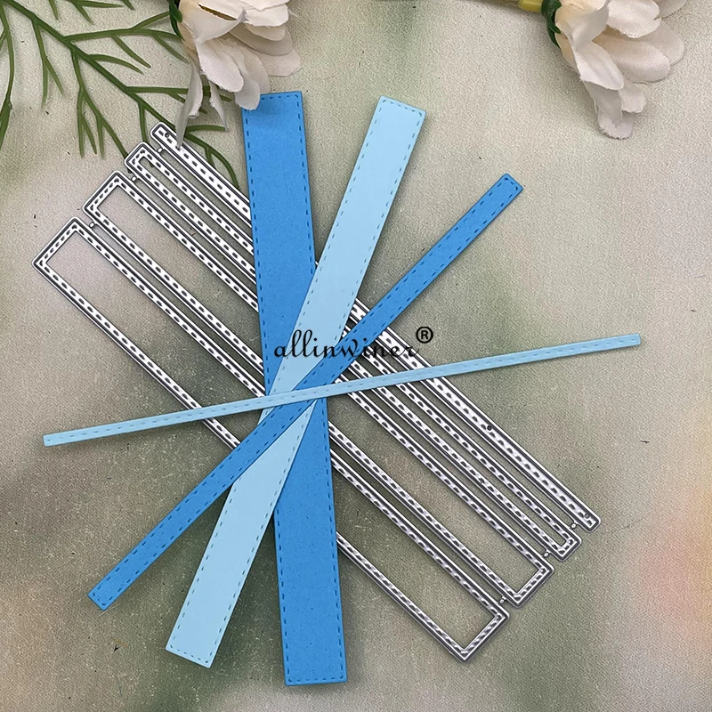 Dotted rectangle frame Metal Cutting Dies Stencils For DIY Scrapbooking ...