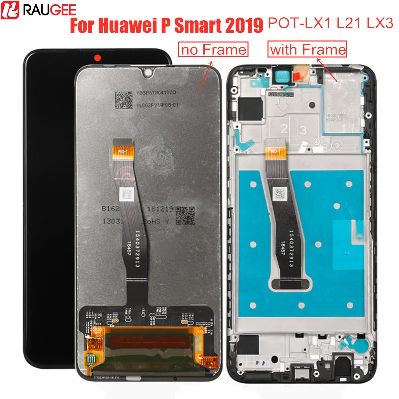 Lcd Display for Huawei P Smart 2019 Lcd Screen with Frame Touch Display ...