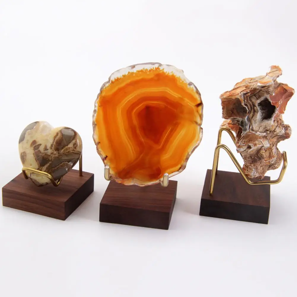 Brass-Metal-Display-Stand-Crystal-Mineral-Specimen-Natural-Rock-Jewelry ...