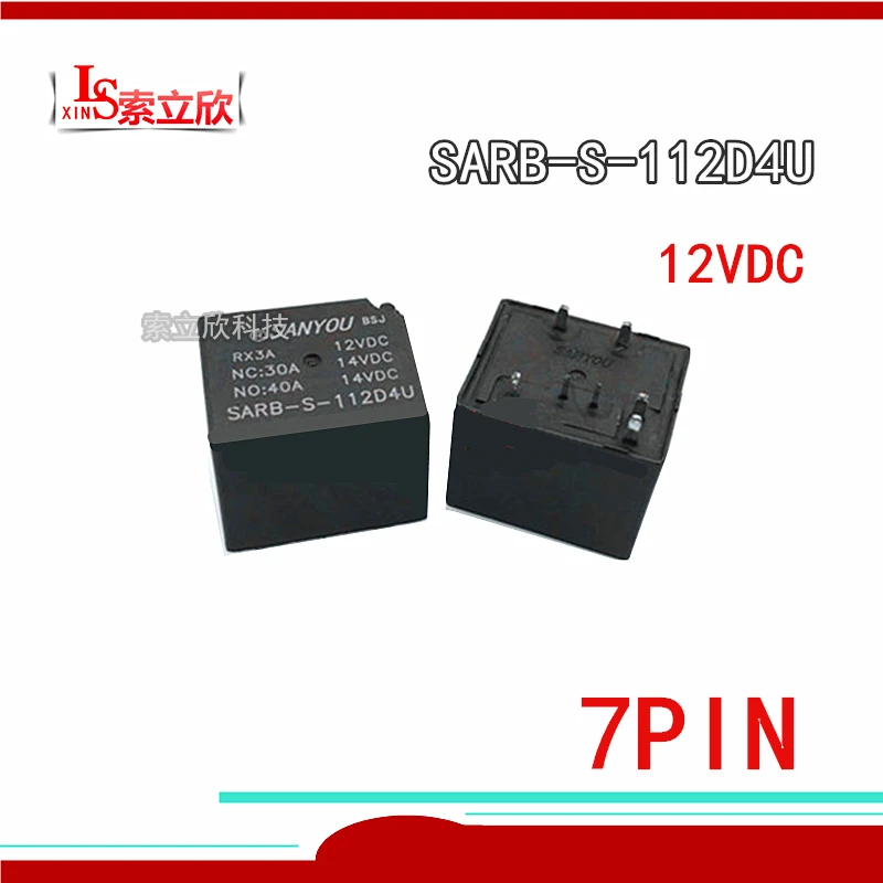 10PCS/LOT 100%Original New Automotive Relay SARB-S-112D4U 12VDC SARB S ...