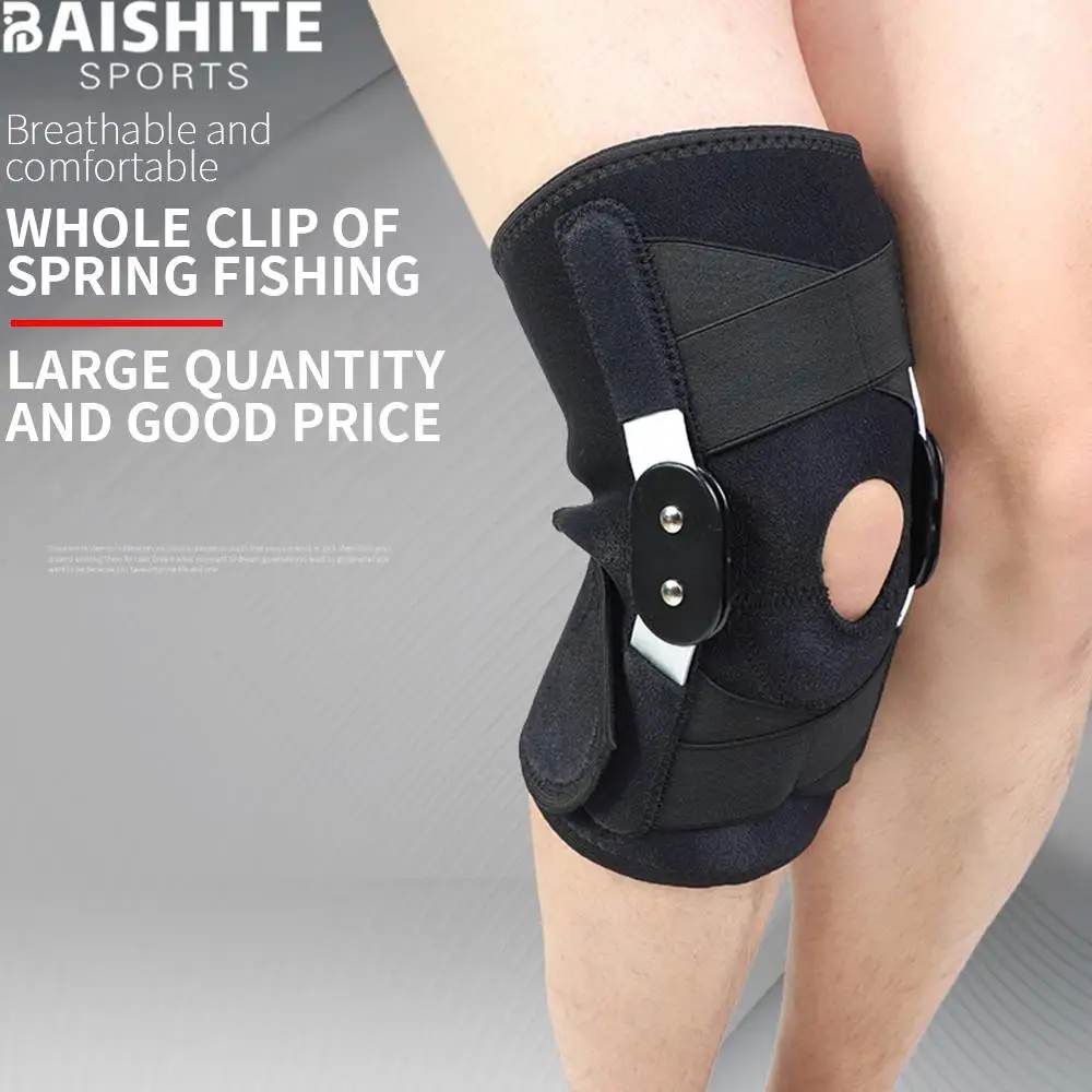 Arthritis Metal Knee Support Knee Brace Knee Pad Stretchy Compression ...