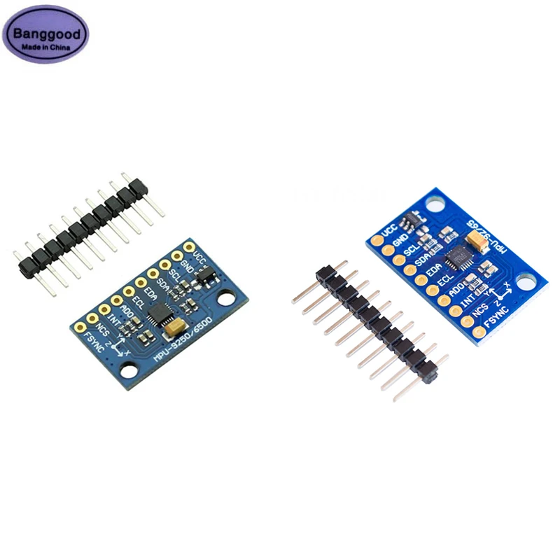 SPI MPU9250 9Axis Attitude Module Gyro Accelerator Magnetometer Sensor ...