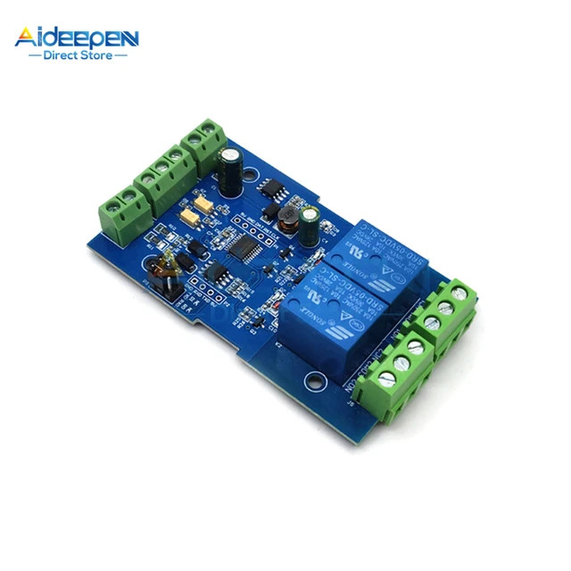 7-24V Modbus-Rtu 1/2/4/8 Csatorna Relé Modul Kapcsoló Modbus Rtu Rs485 ...