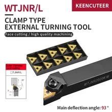 1pc WTJNRK16 WTJNR 1616H16 WTJNR2525M16 External Triangul Turning Tool Holder TNMG Carbide ...
