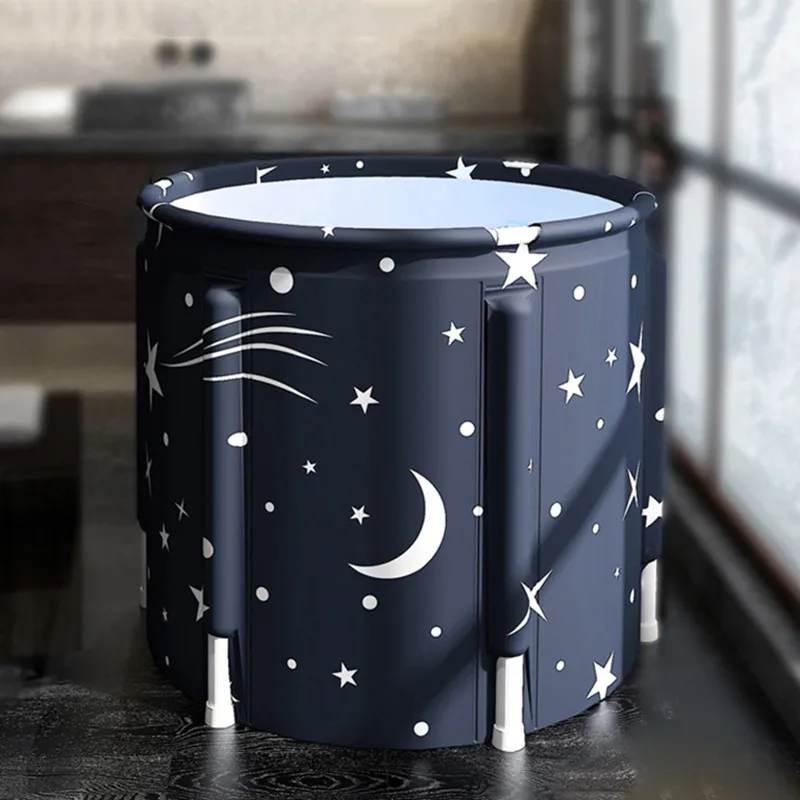 Fabric-Bracket-Adult-Folding-Bath-Tub-Large-Household-Thickened-Bath ...