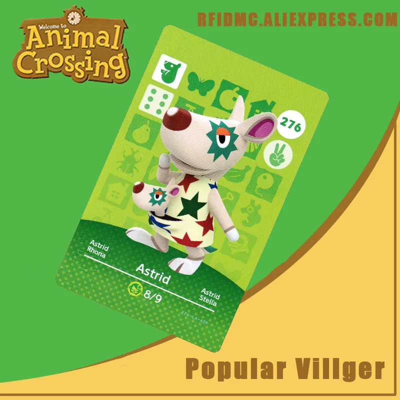 276 Astrid Animal Crossing Kartu Amiibo untuk Cakrawala Baru|Access ...