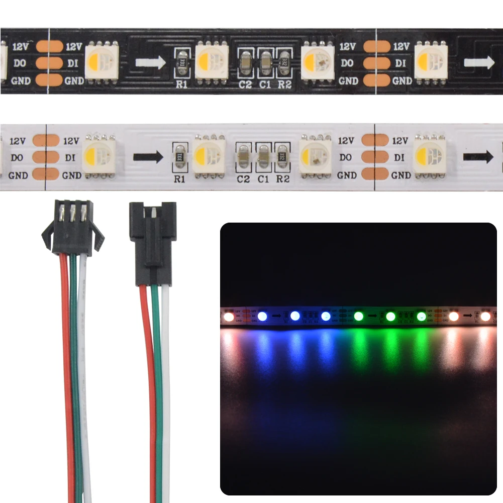 5M-DC12V-SK6812-P8-RGBW-LED-Strip-60LEDs-m-5050-SMD-Flexible-LED-Light ...