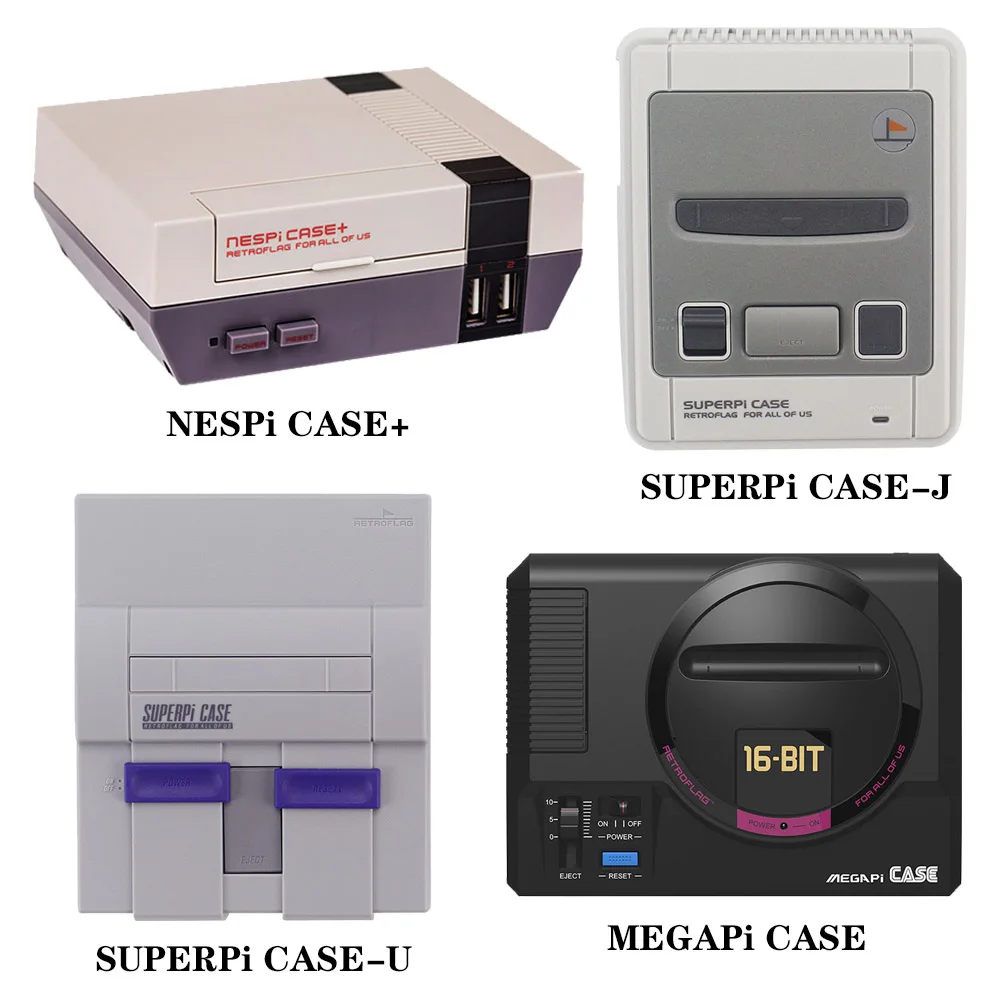 Retroflag Megapi Case Superpi Case-u Nespi Case Raspberry Pi Heatsink ...