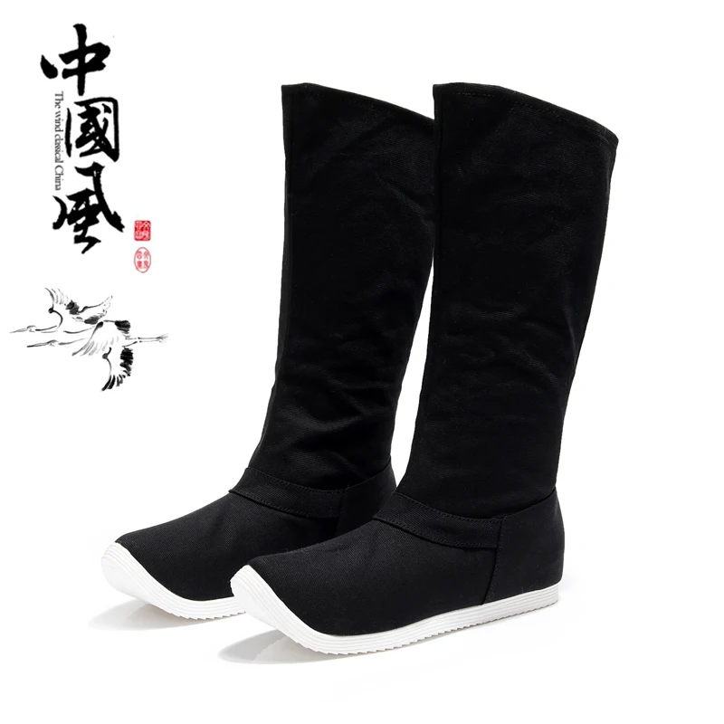Chinese Traditional Style Hanfu Shoes Men Women Swordsman Knight ...