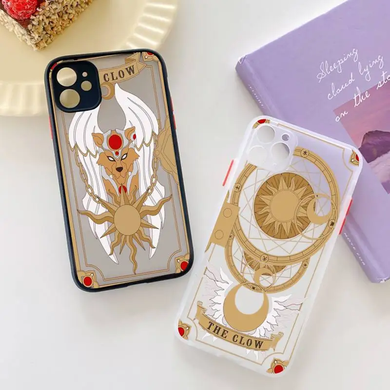 Cartoon Card Captor Sakura Phone Case for iPhone X XR XS 7 8 Plus 11 12 ...