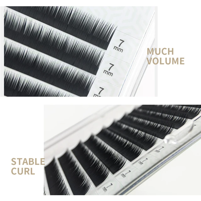 GAHAMACA Bottom Lashes Under Eyelash Extensions 5mm 6mm 7mm Short ...