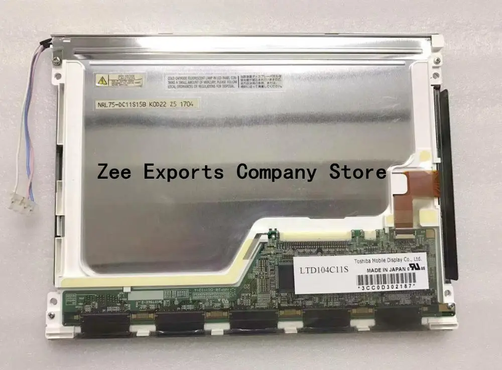 10 Inch LCD screen display panel LTD104C11S LTD104C11U TTL 640*480 100% ...