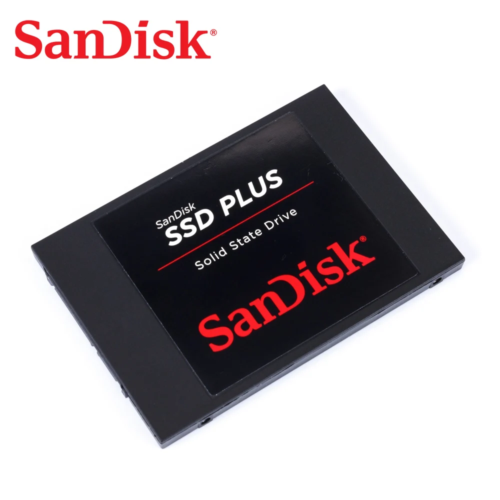 100% Sandisk SSD Plus 480GB 240GB 120GB SATA III 2.5" laptop notebook ...