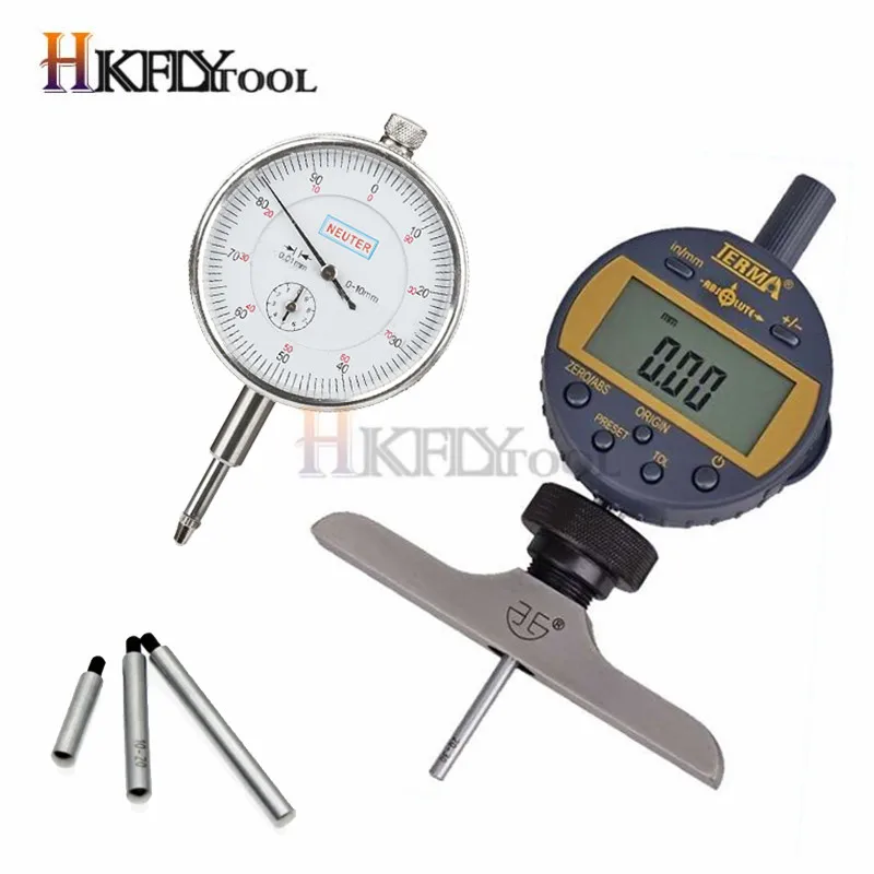 Dial-Indicator-Holder-with-Dial-Indicator-Depth-Point-Indicator-with ...