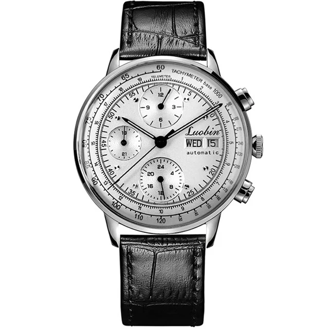 Luobin Automatic Watch Men Business Men's Mechanical Watch Luxury 42mm ...