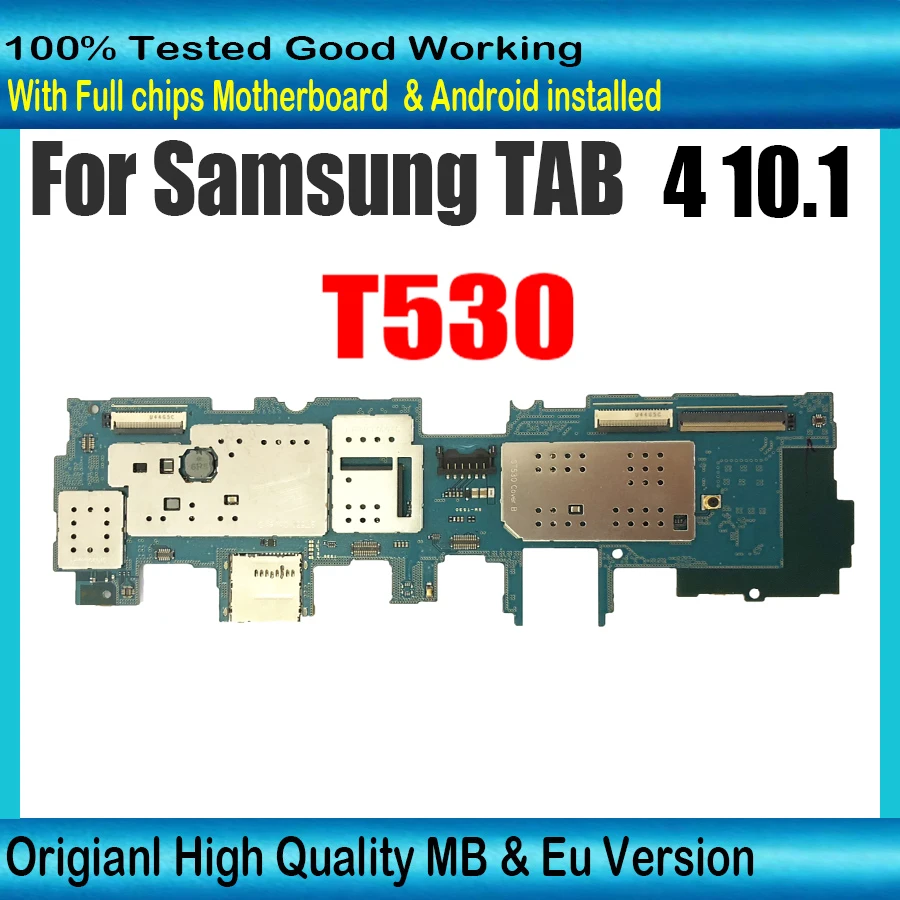 100% Original Mainboard For Samsung Galaxy Tab T530 motherboard With ...
