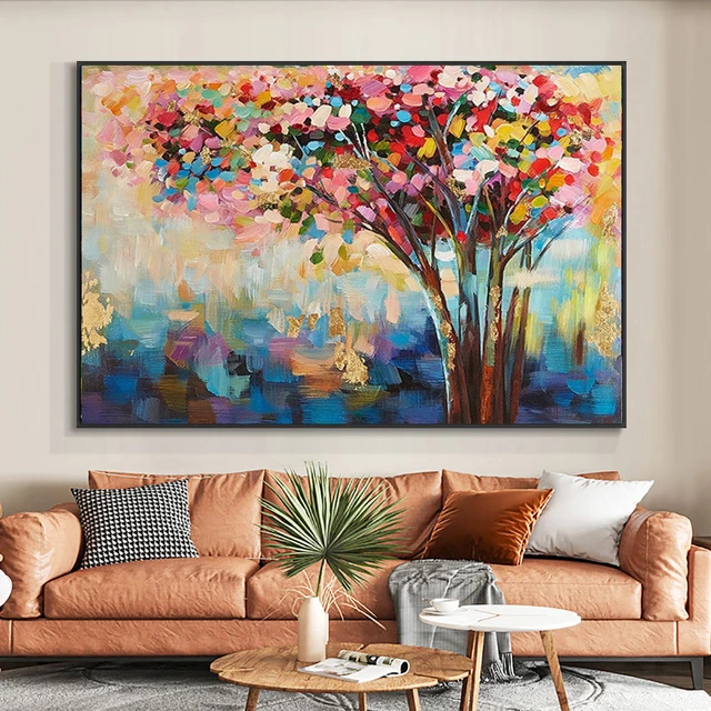 Paintings Of Flowers And Trees